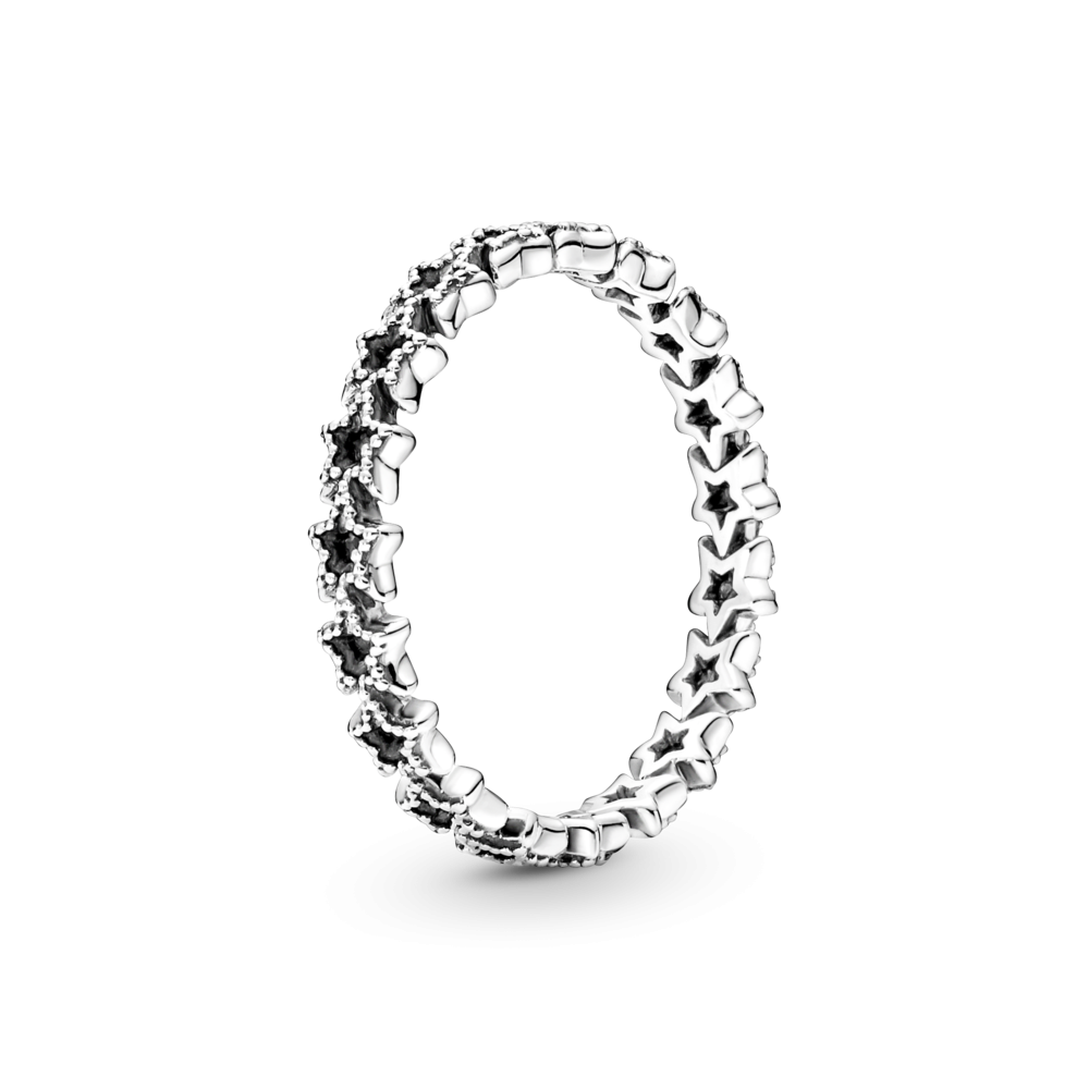 Pierścionek Pasmo asymetrycznych gwiazd 190029C00-58 - JUBIREX ...